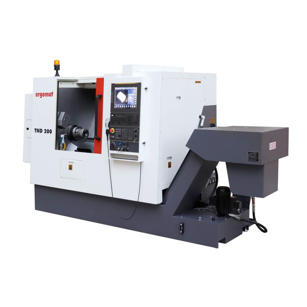 Ergomat - Tornos automáticos TND 200 para indústrias